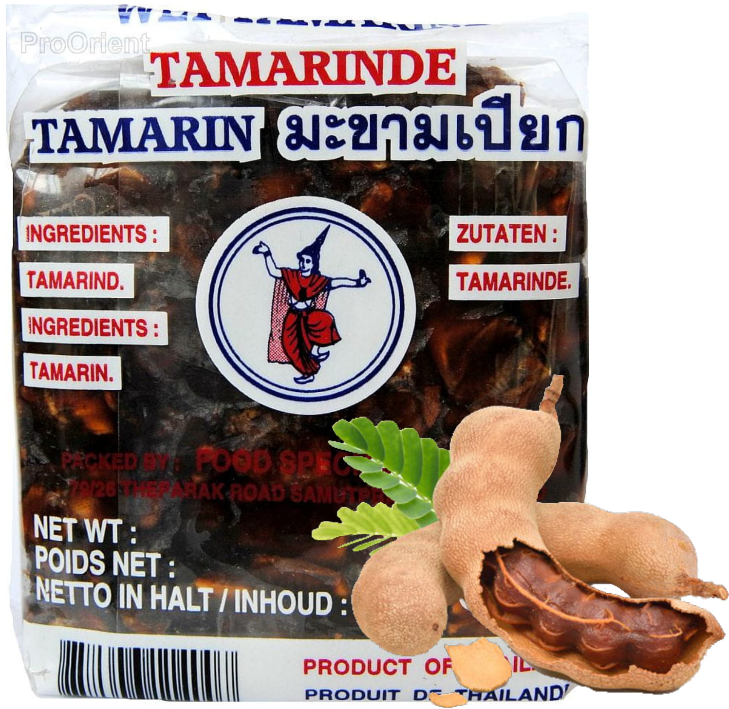 Pasta z Tamaryndowca Tamarynd Do Pad Thai 400g THAI DANCER - Sushi-Sklep.pl