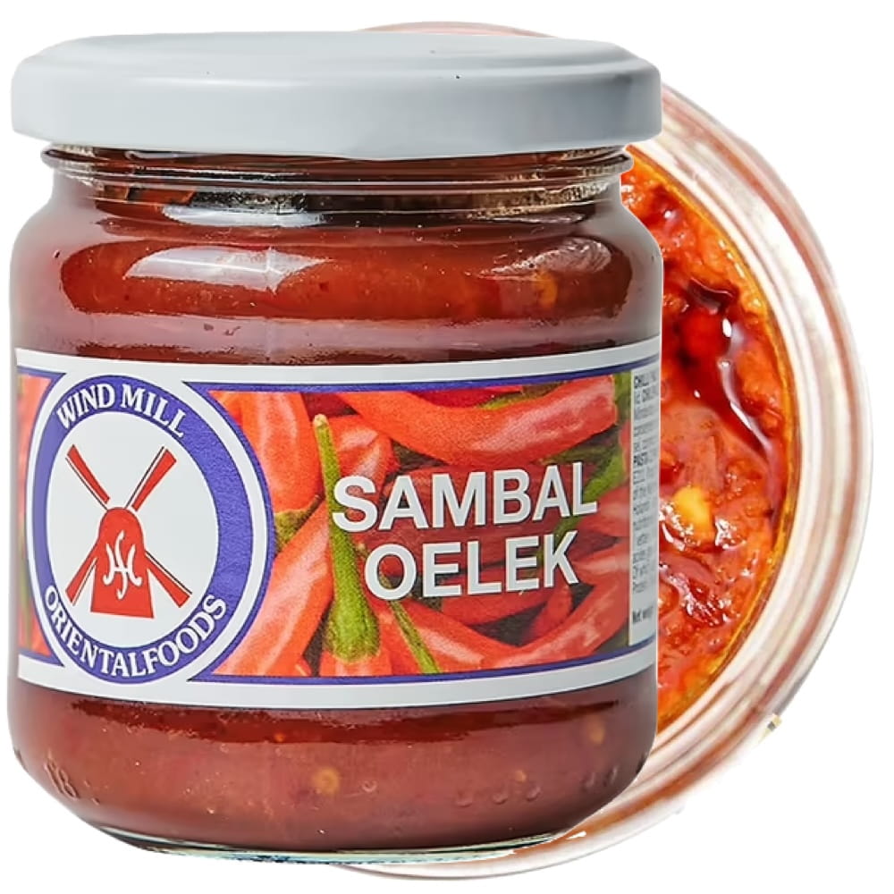 Sos Sambal Oelek Pasta Chilli Koncentrat 200g WINDMILL - Sushi-Sklep.pl